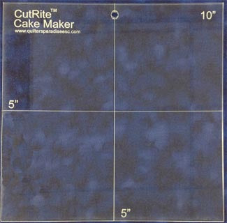 Cut Rite Cake Maker - Quilter's Paradise – Quilting and Crafts by Mercer