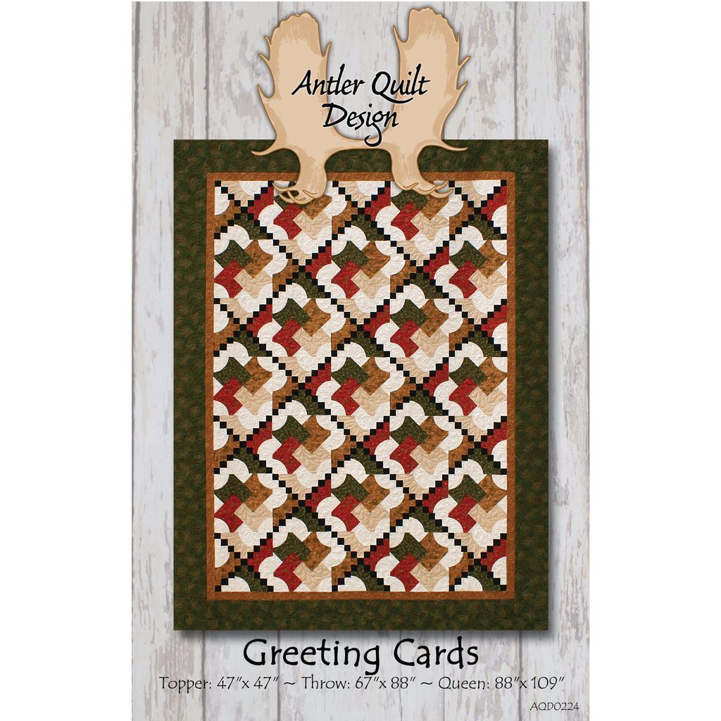 Greeting Cards, Doug Leko, Antler Quilt Design – Quilting and Crafts by ...
