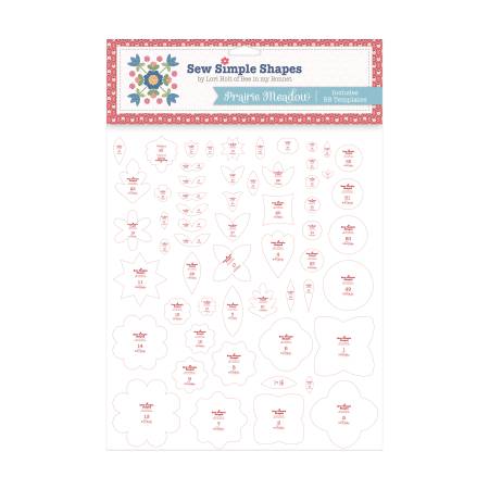 Lori Holt - Sew Simple Shapes Set - Prairie Meadow Templates - Bee in ...